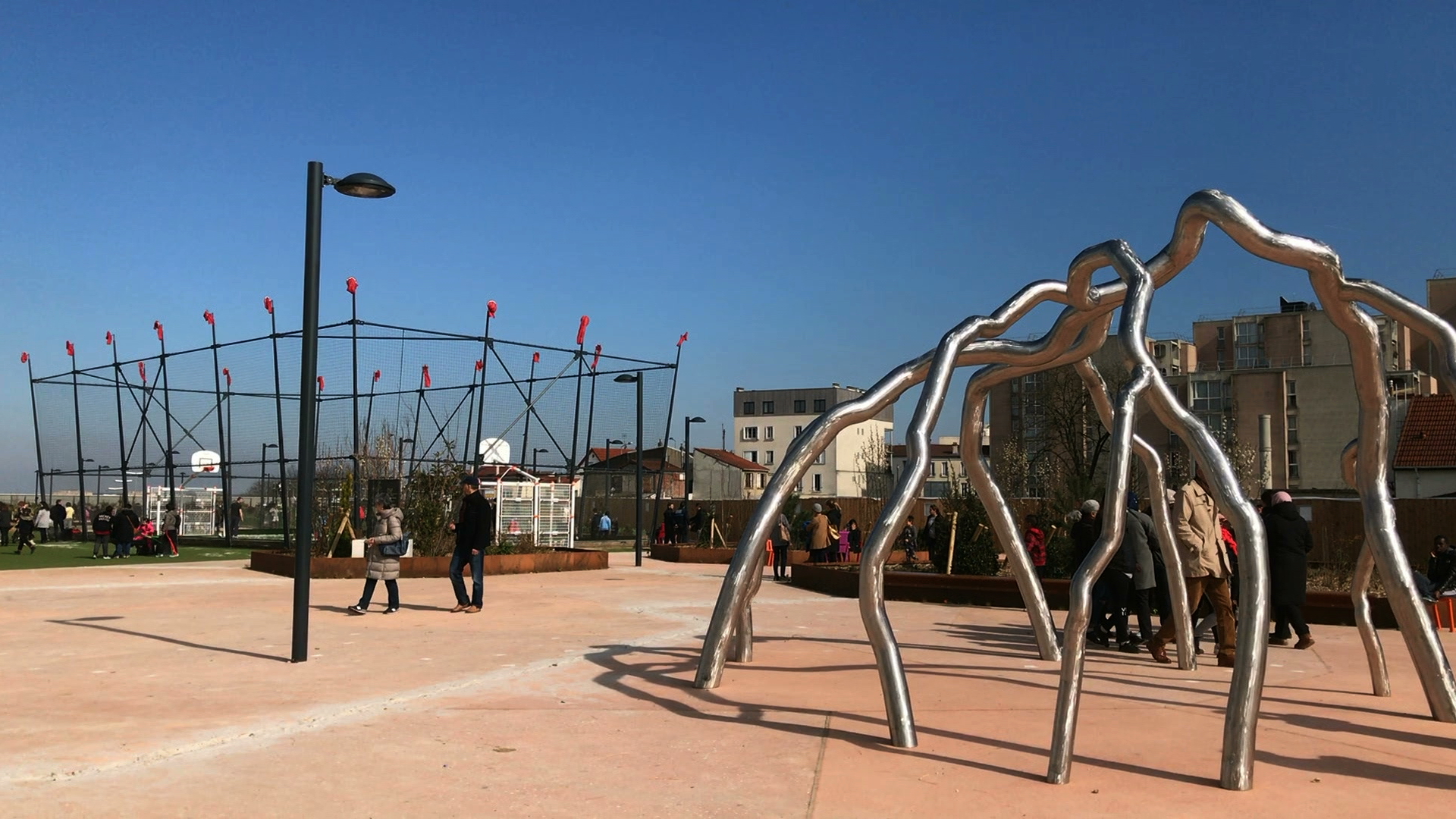 Inauguration du parc Simone Veil à Romainville | Vià93