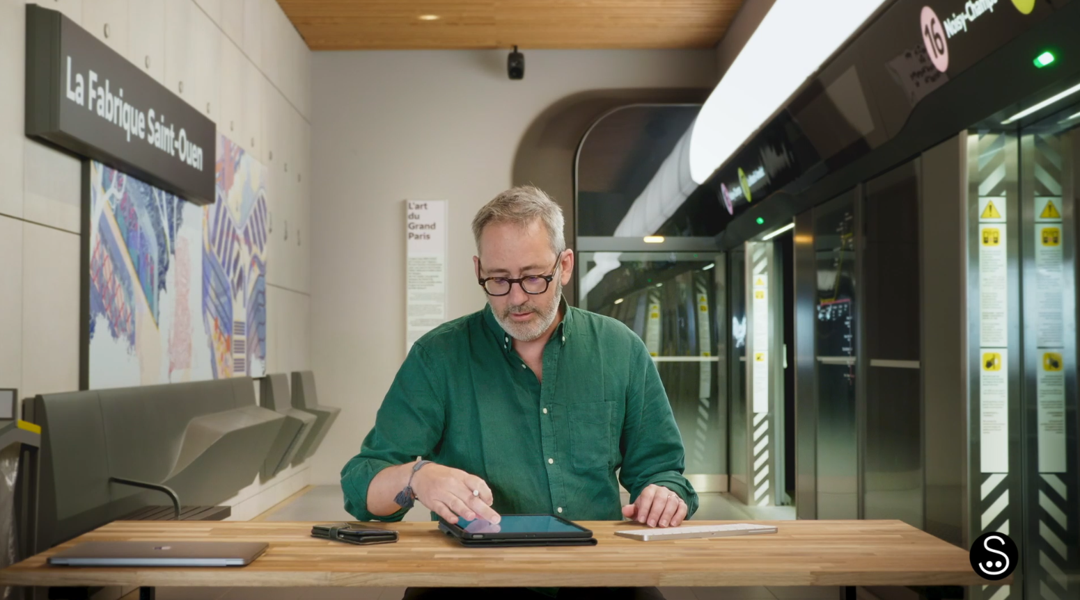La Télé du Salon – Le Grand Paris du bout des doigts – Stéphane Oiry, Station Massy Palaiseau ...