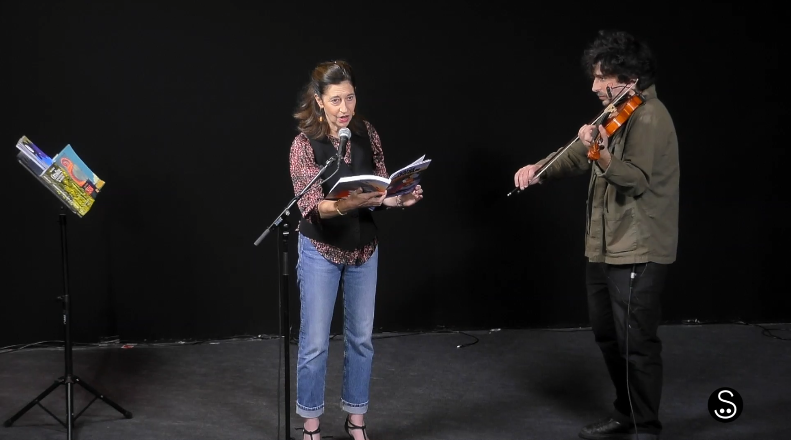 La Télé du Salon – Le Live #3 – Zestes de Pépites, lecture musicale | Vià93